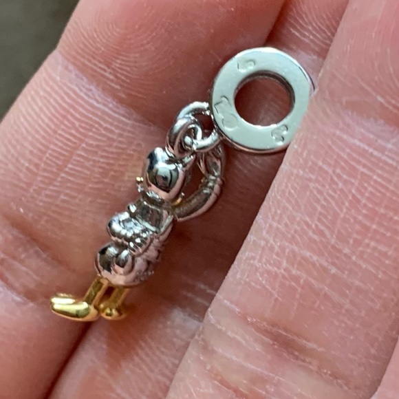 Jewelry | Nwot Disney 10th Anniversary Donald Duck Diamond Dangle Charm ...